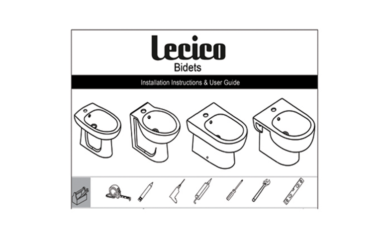 Bidets Assembly Instruction - Lecico Egypt